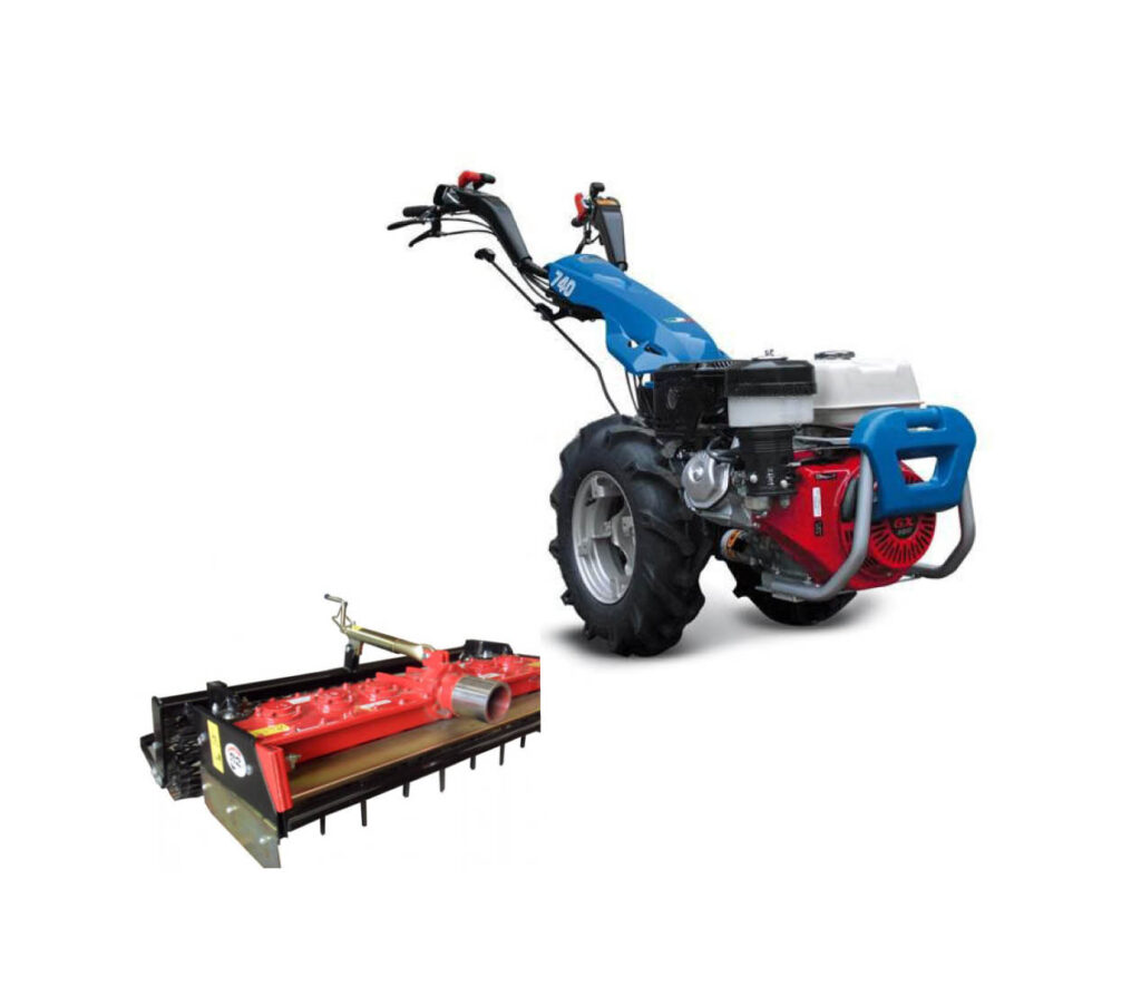 Motoculteur BCS 750 avec herse | Deckers